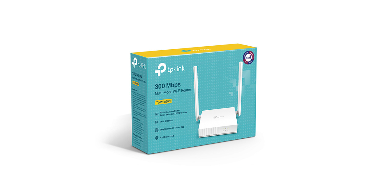 TP-Link TL-WR820N 300 Mbps Multi-Mode Wi-Fi Router | Compu Jordan