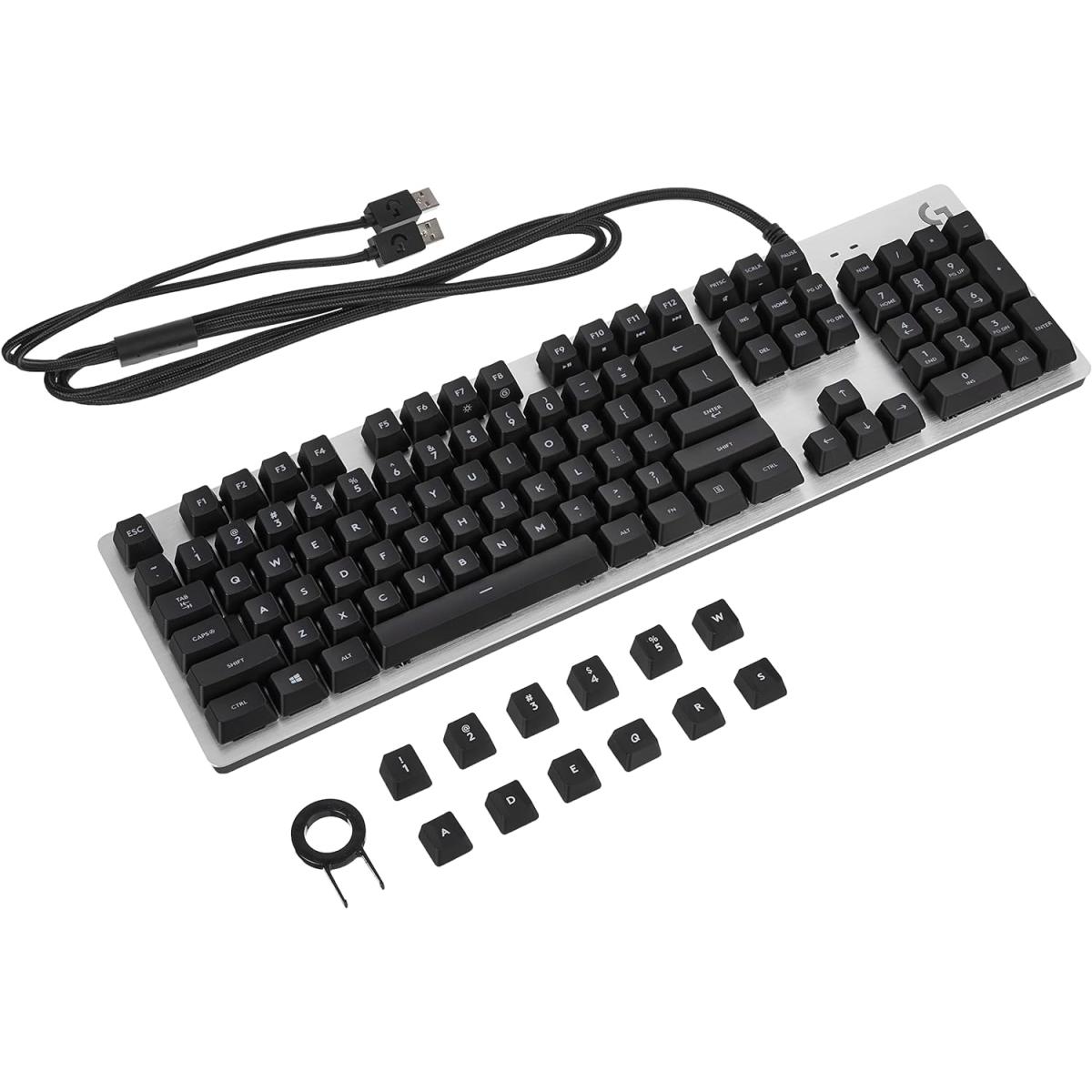 Logitech G413 Backlit Mechanical Gaming Keyboard Silver | Compu Jordan