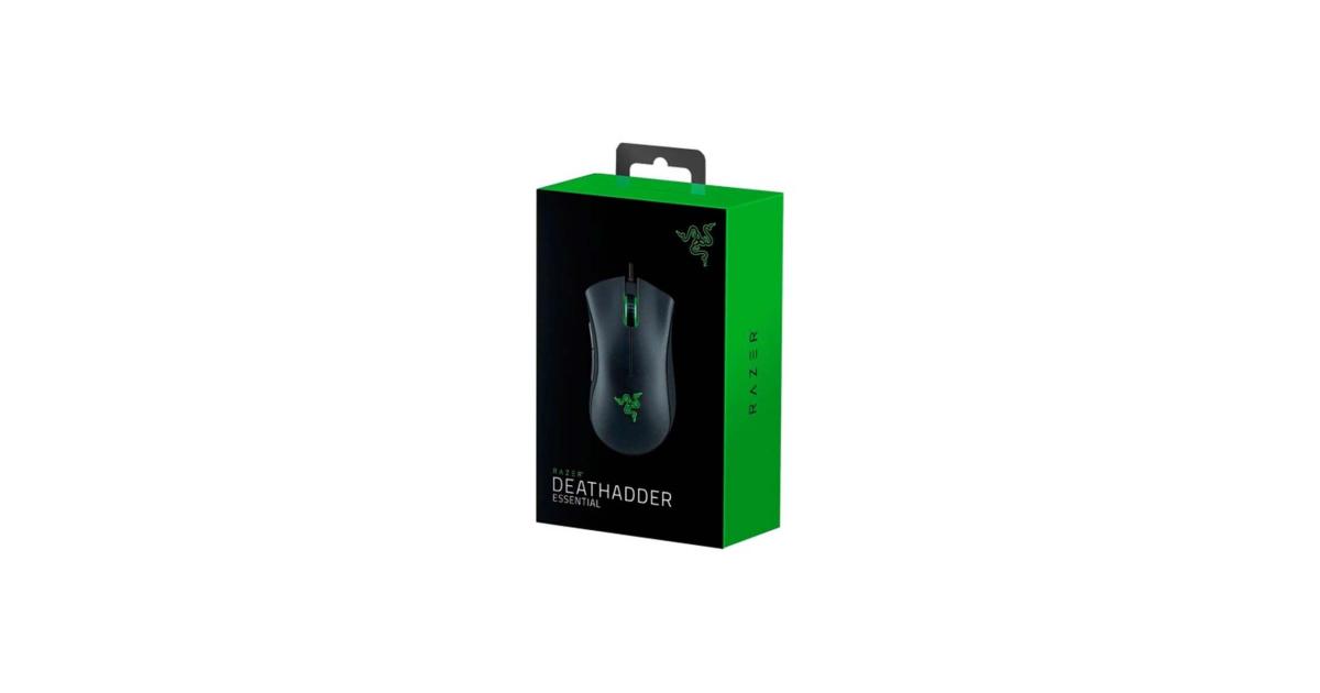Razer Deathadder Essential 2021 Gaming Wired Mouse RH - Black | Compu ...